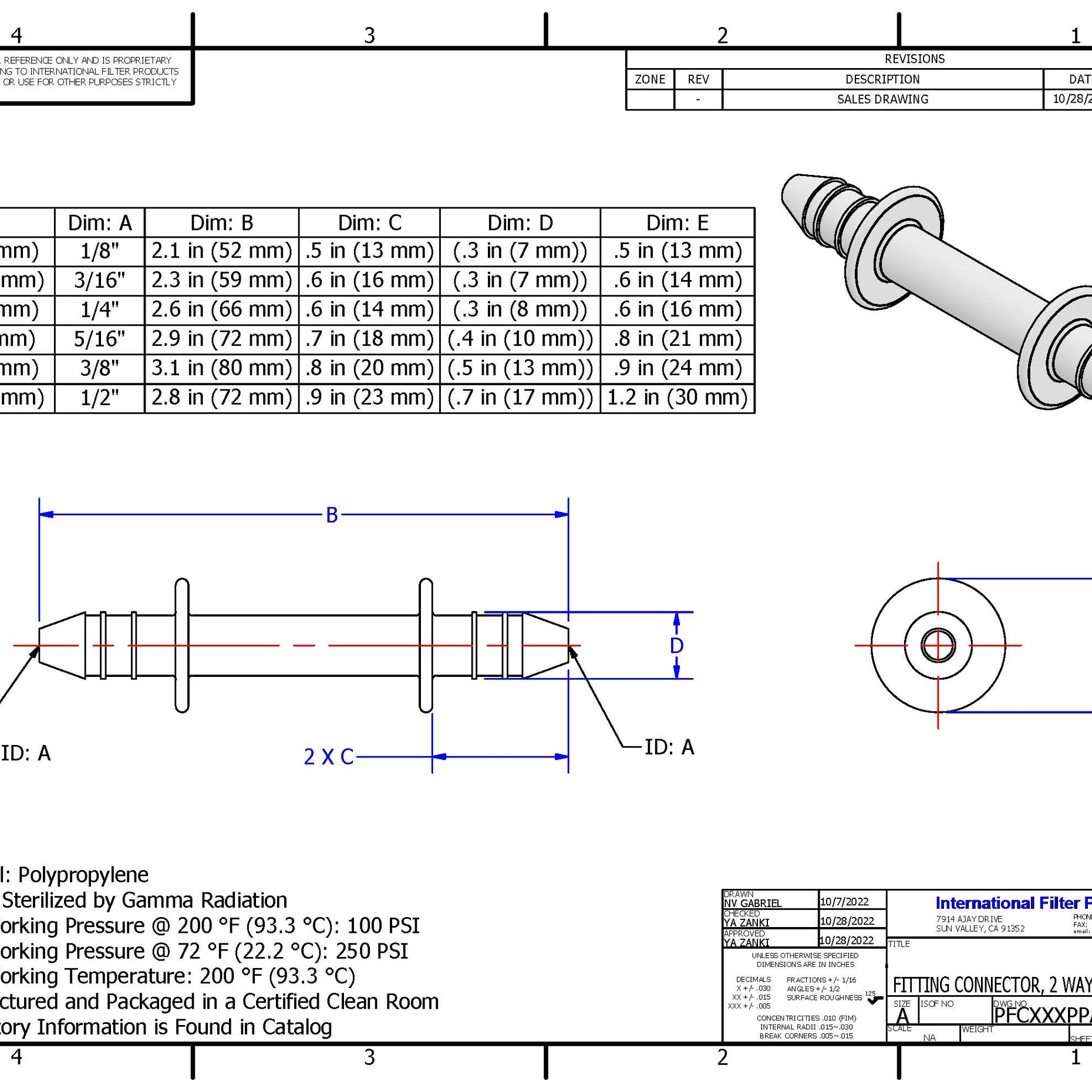 Pure Fit® SIB® Connector Series – International Filter Products